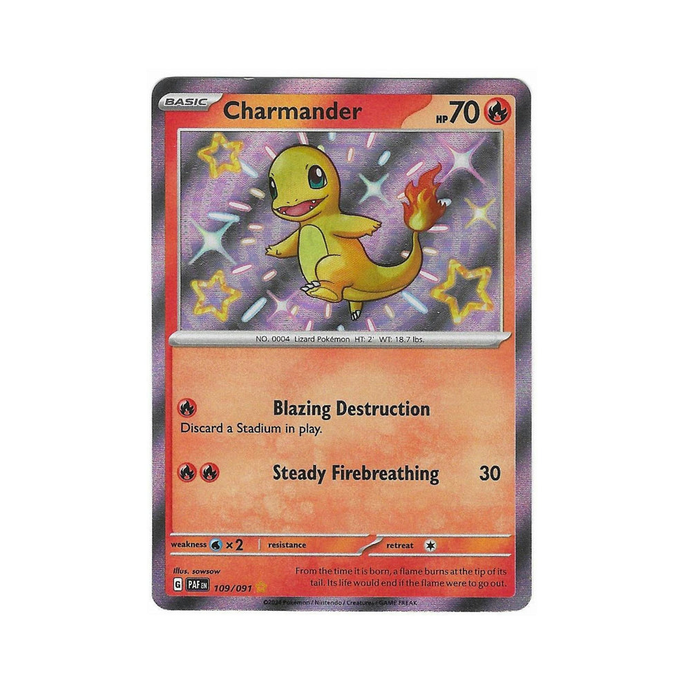 Shiny Charmander 109/091 - Shop Pokemon Cards – Mochi Pals