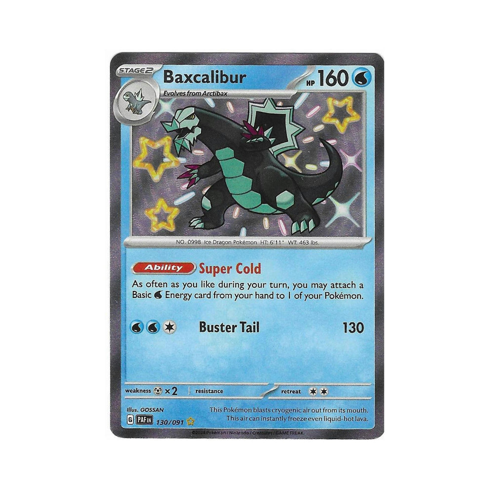 Shiny Baxcalibur 130/091 - Shop Pokemon Cards – Mochi Pals