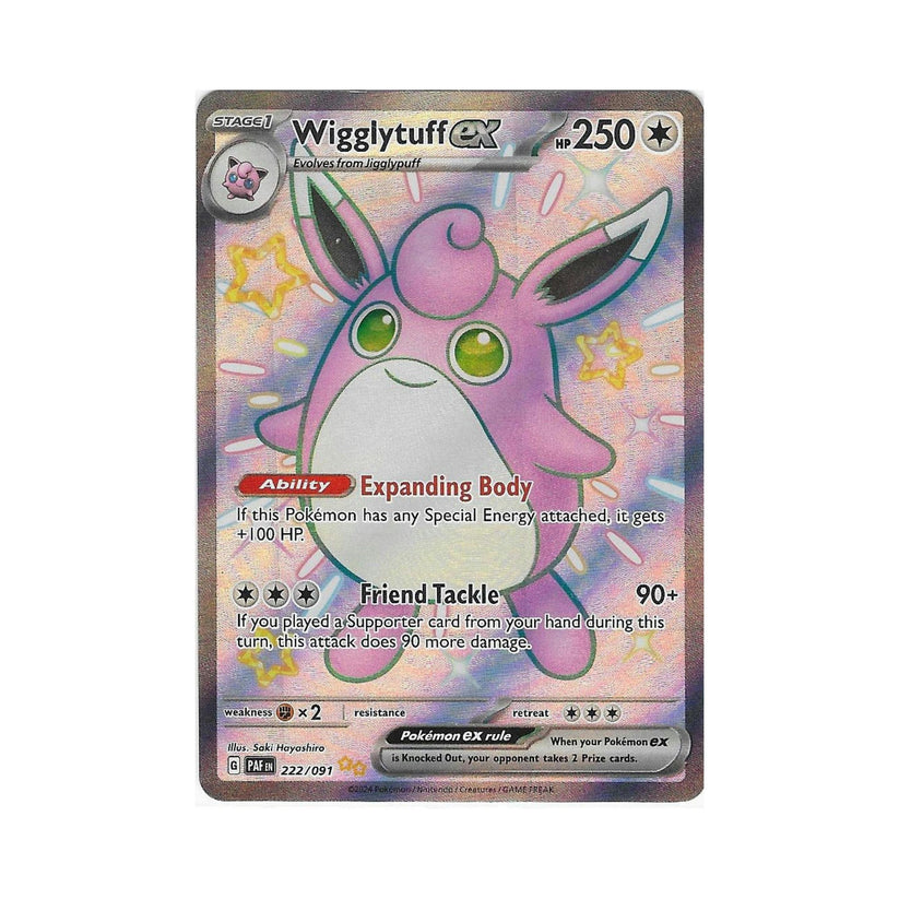 Wigglytuff ex 222/091 - Shop Pokemon Cards – Mochi Pals