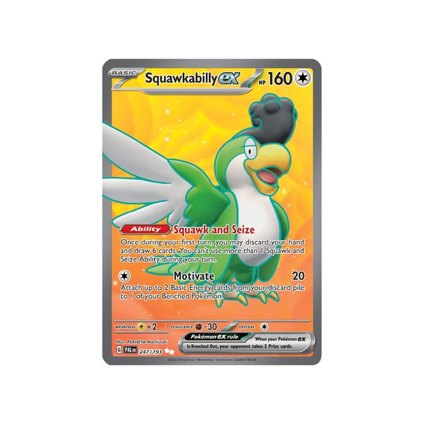 Squawkabilly ex 247/193 - Shop Pokemon Cards – Mochi Pals