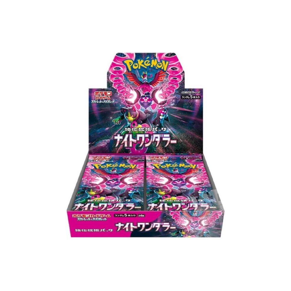 Japanese Pokemon Scarlet & Violet Night Wanderer Booster Box - SV6A ...