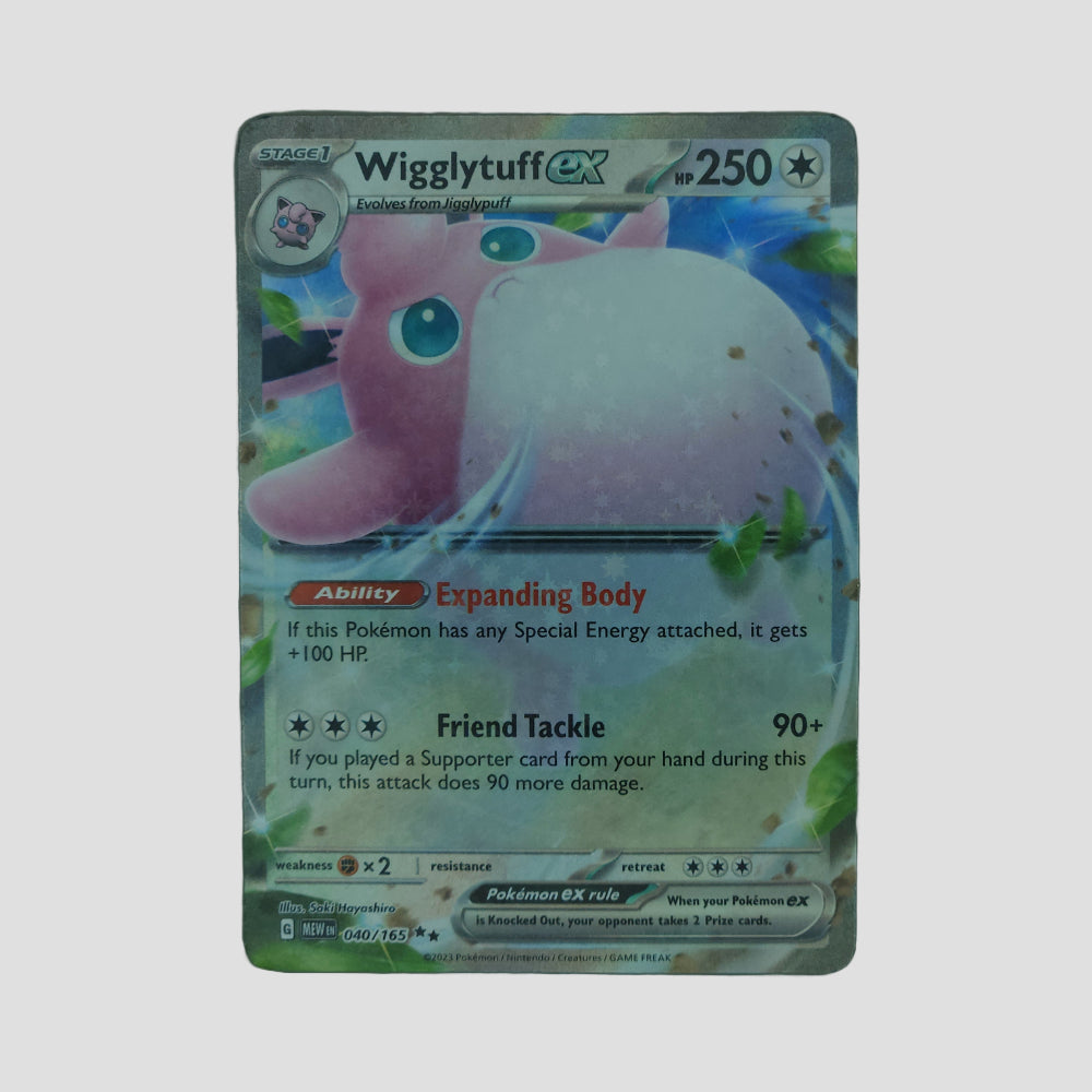Wigglytuff ex 040/165 – Mochi Pals