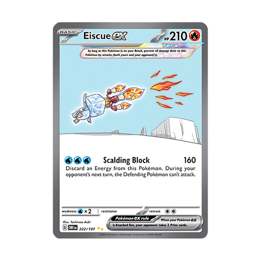 Eiscue ex 222/197 - Shop Pokemon Cards – Mochi Pals