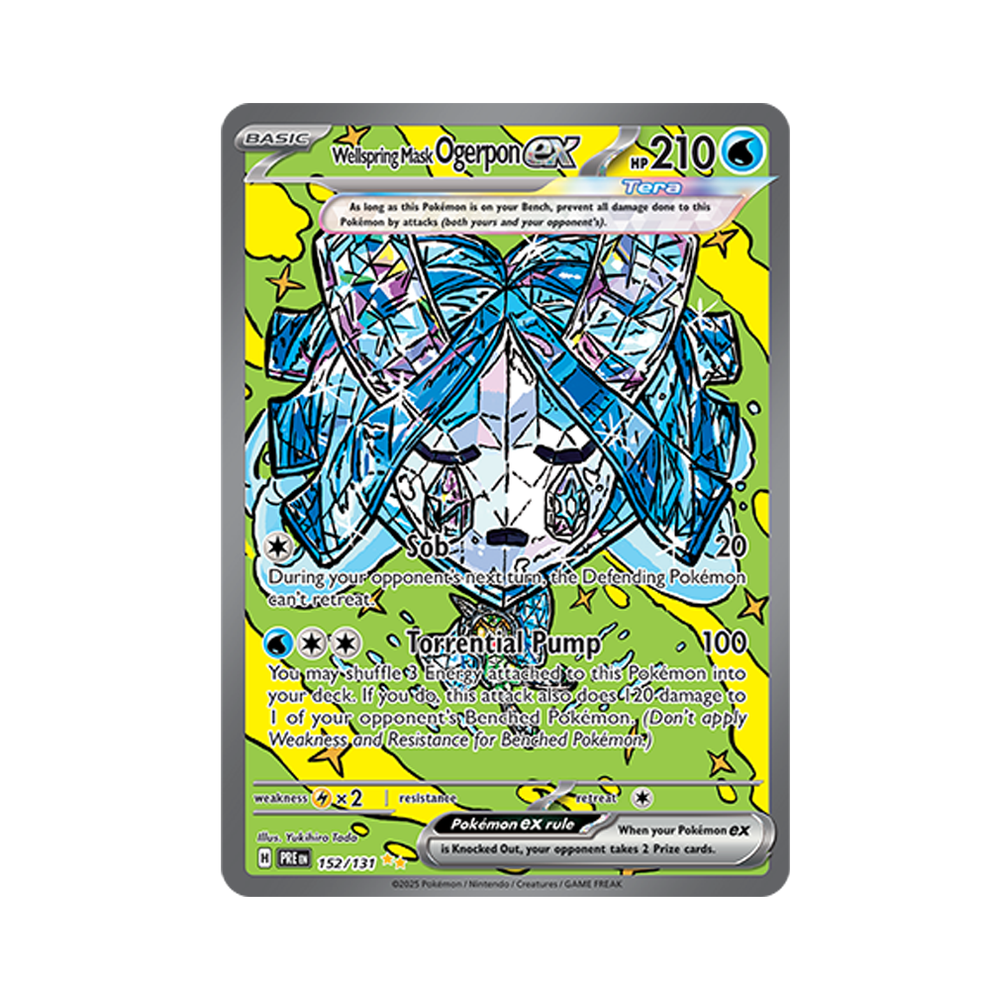 Wellspring Mask Ogerpon ex 152/131 – Mochi Pals