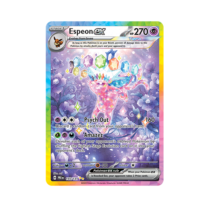 Espeon ex 155/131 - Shop Pokemon Cards – Mochi Pals