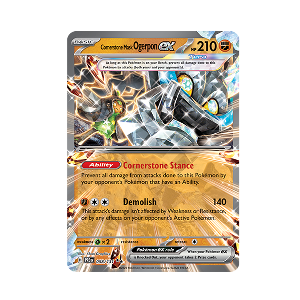 Cornerstone Mask Ogerpon ex 058/131 - Shop Pokemon Cards – Mochi Pals