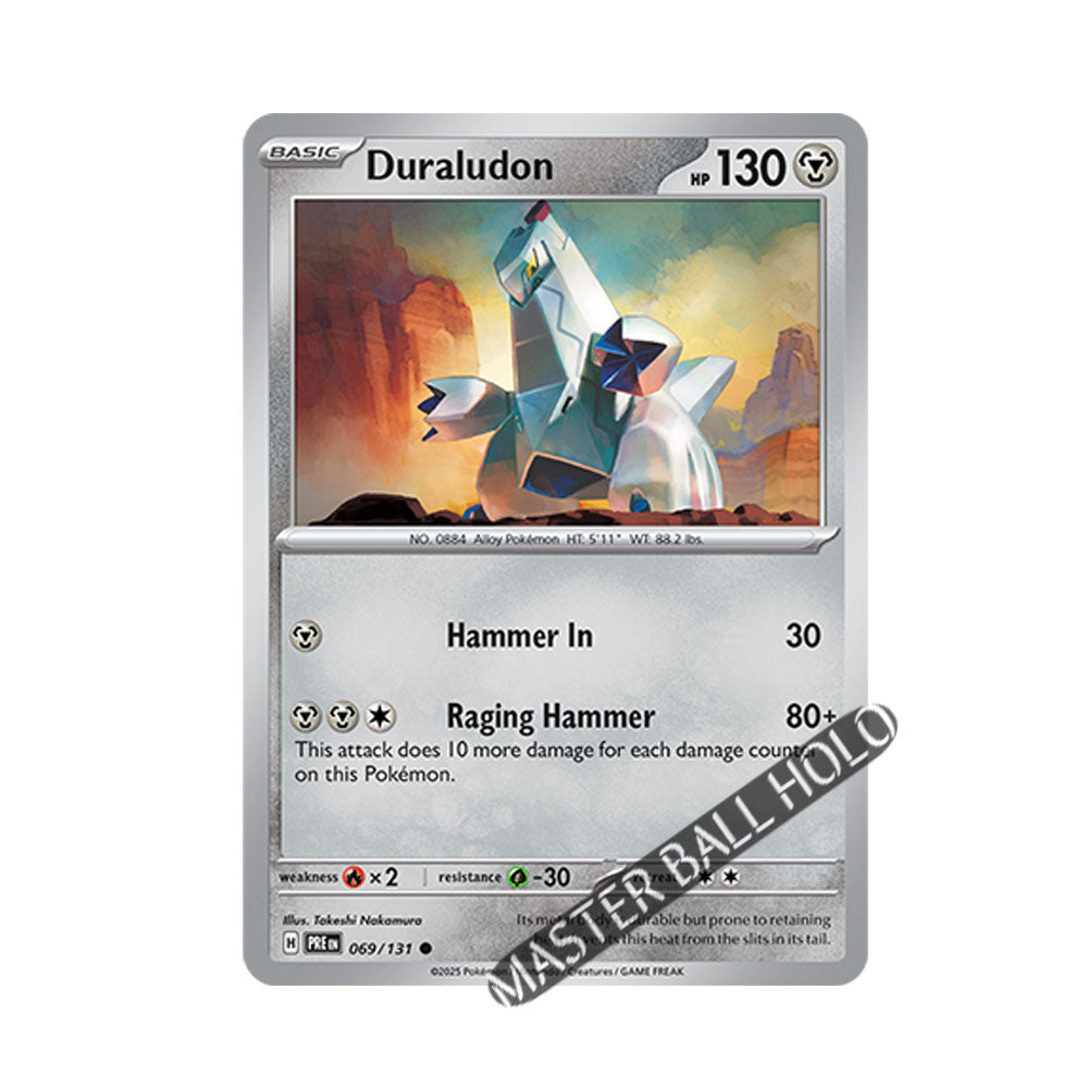 Duraludon Master Ball Holo 069/131 – Mochi Pals